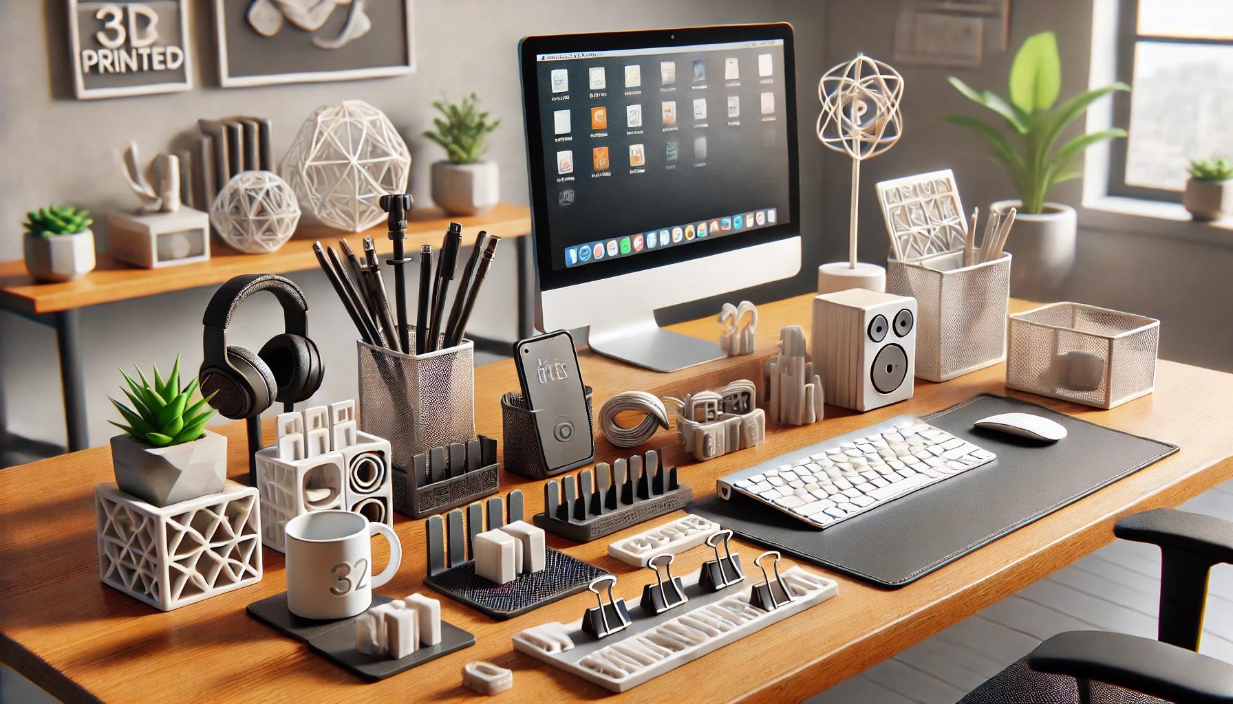 Top 10 3D Printed Desk Accessories