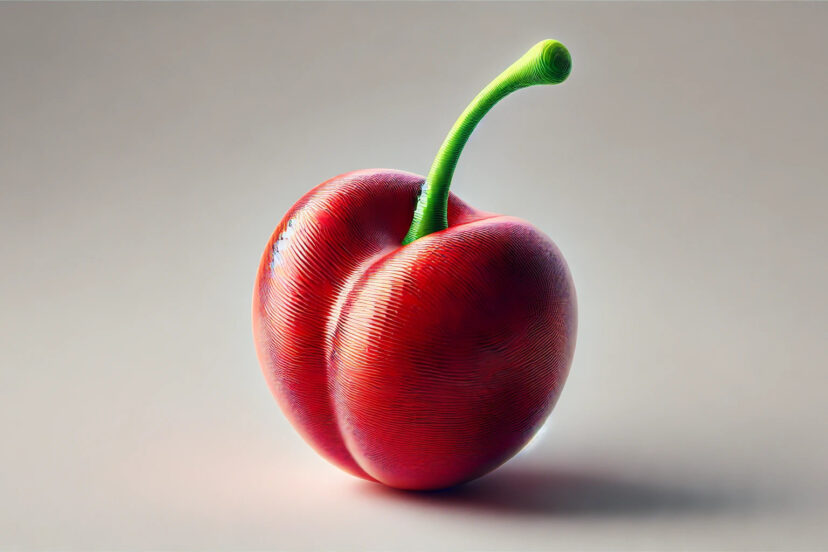 3D Printed Cherry: A Sweet Fusion of Art and Technology
