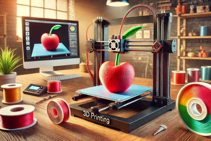 3D Printed Cherry: A Sweet Fusion of Art and Technology