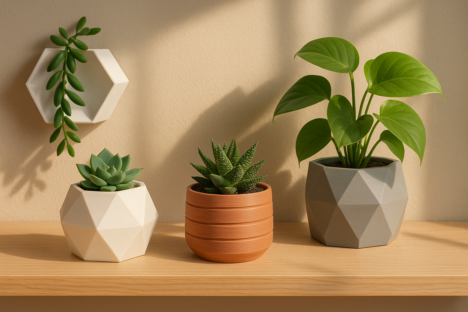 5 Creative 3D-Printed Planters For Your Indoor or Outdoor Garden