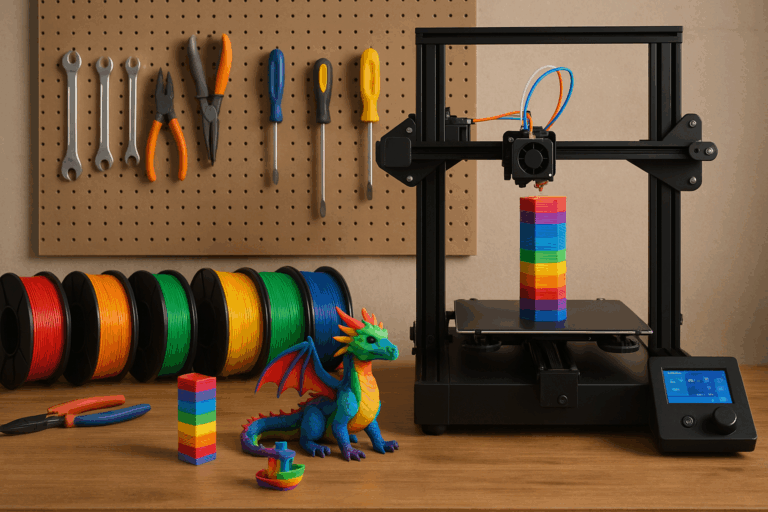 Top 7 Multi Color 3D Printer for Stunning Pro Prints in 2025