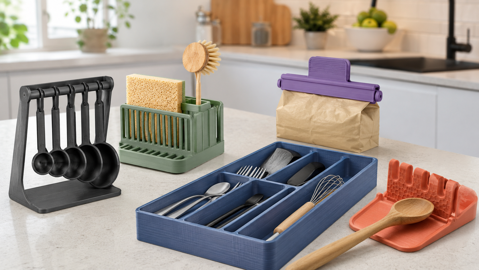 5 Practical 3D Printed Kitchen Gadgets